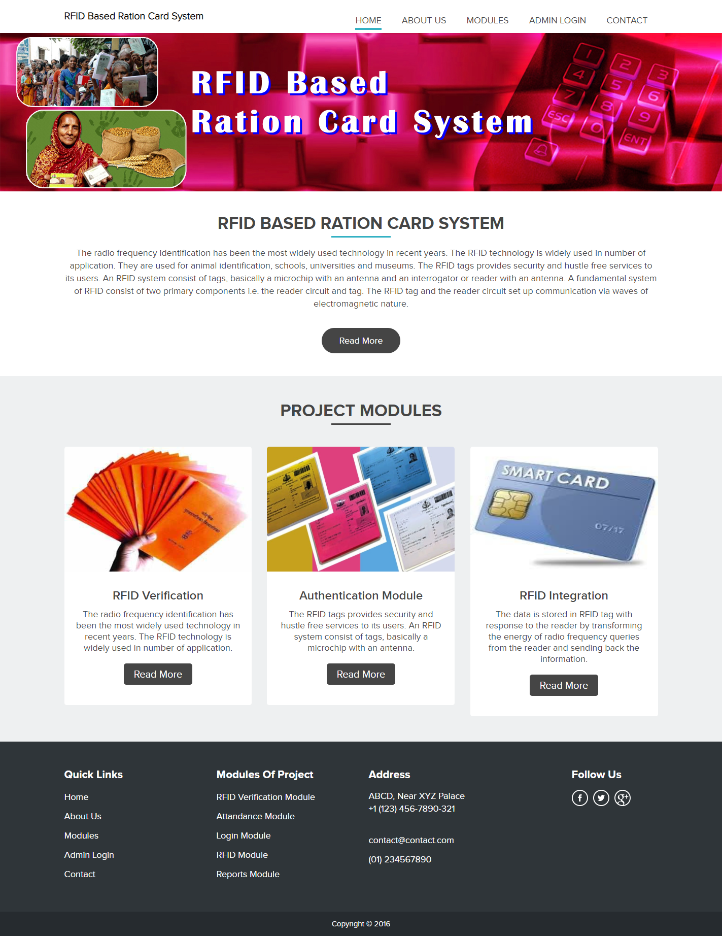 RFID Based Ration Card System - Python Machine Learning AI Machine Learning MySQL Projects Free ...